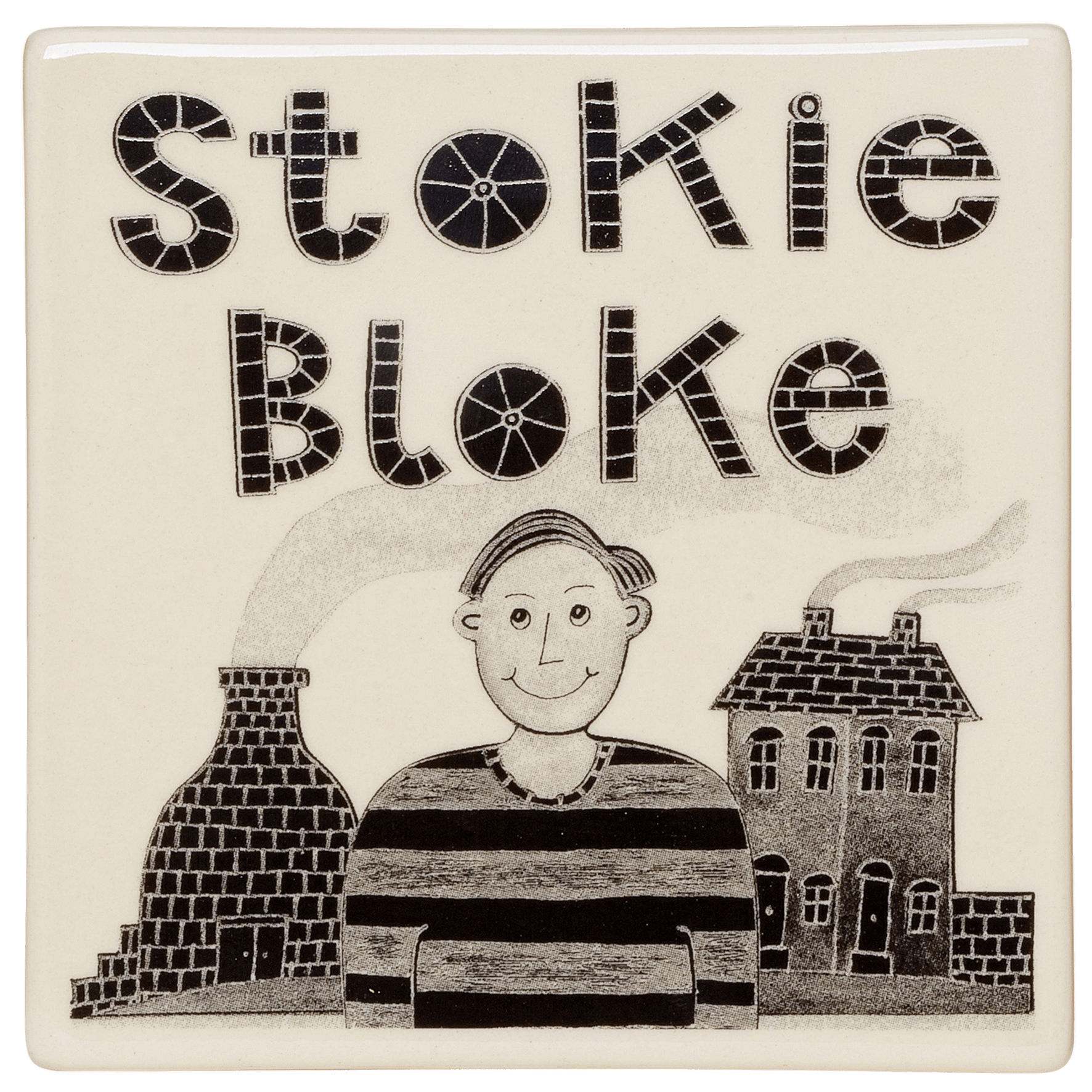 Moorland Stokie Bloke Coaster